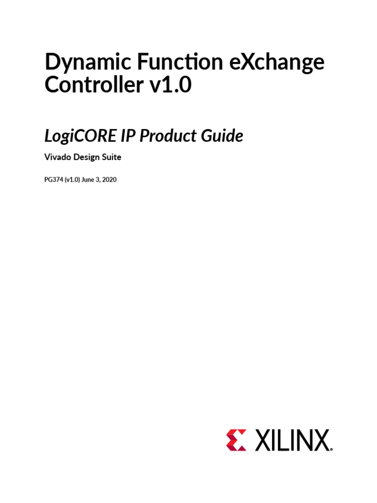 Dynamic Function eXchange Controller Guide | PDF | Data Compression ...