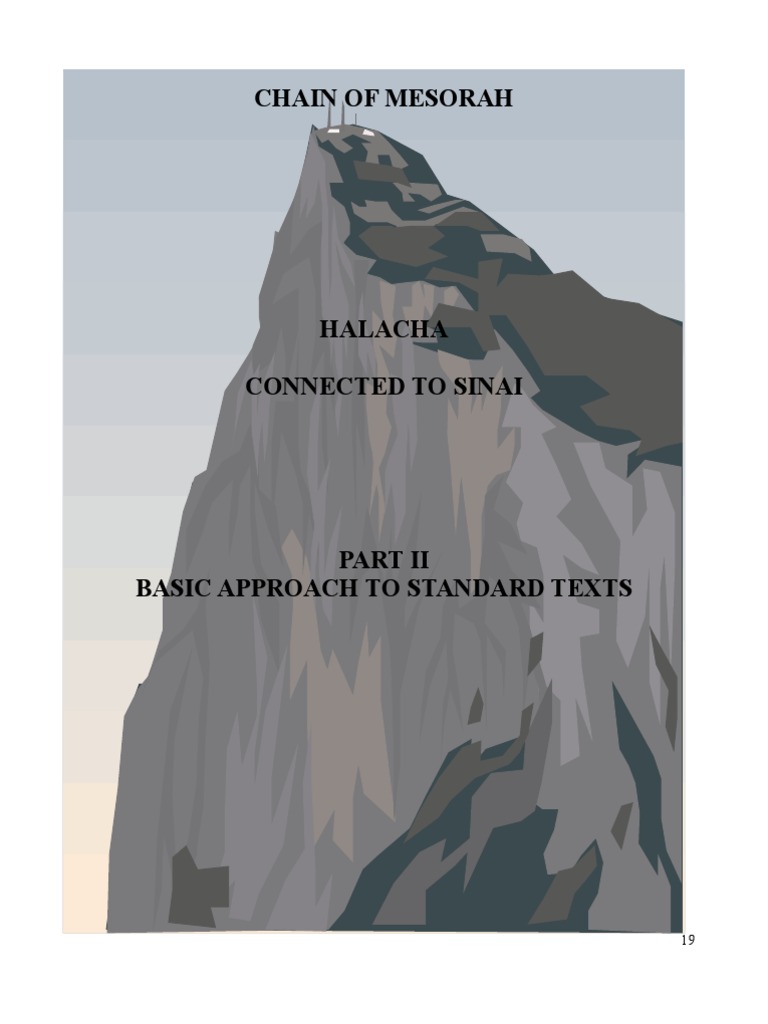 Chain of Transmission - Halacha Part II | Download Free PDF | Talmud ...