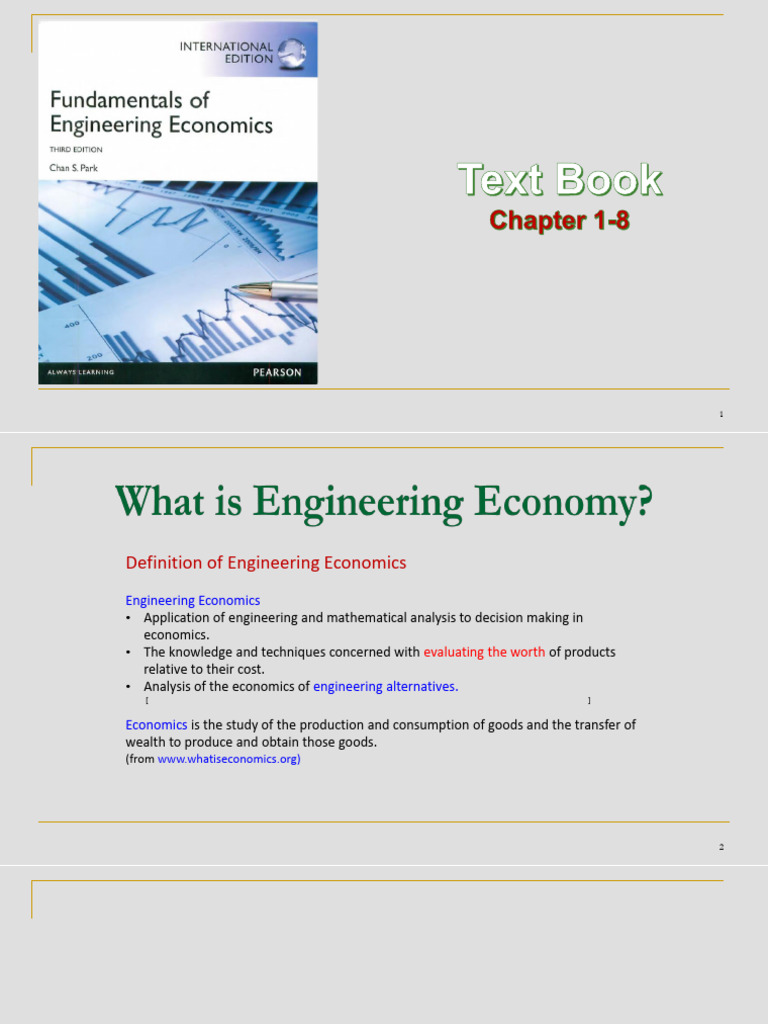 Understanding Engineering Economics Concepts | PDF