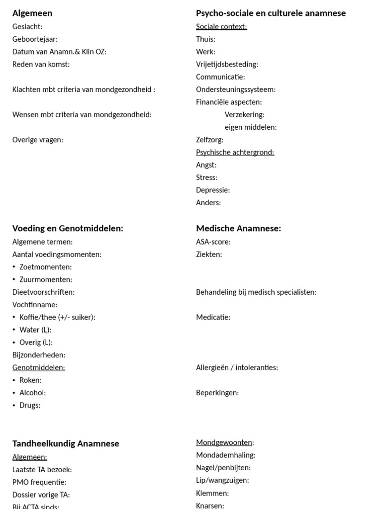Zorgplanning UMO Format 2023 V1.2 | PDF
