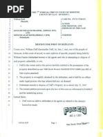 Writ of Replevin | PDF | Courts | Lawsuit