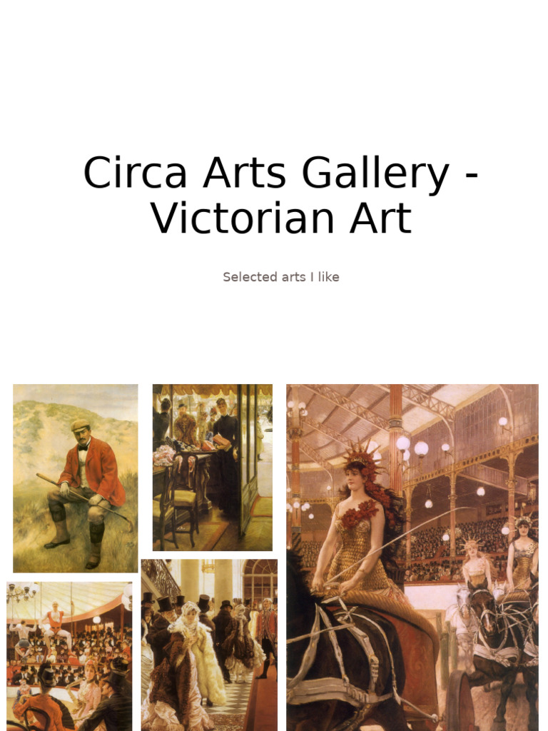 Circa Arts Gallery - Victorian Art | PDF