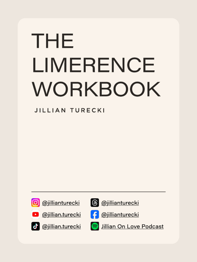 Understanding Limerence Workbook | PDF | Love | Psychological Trauma