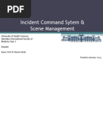 ICS 100: Features and Principles Overview | PDF | Incident Command System