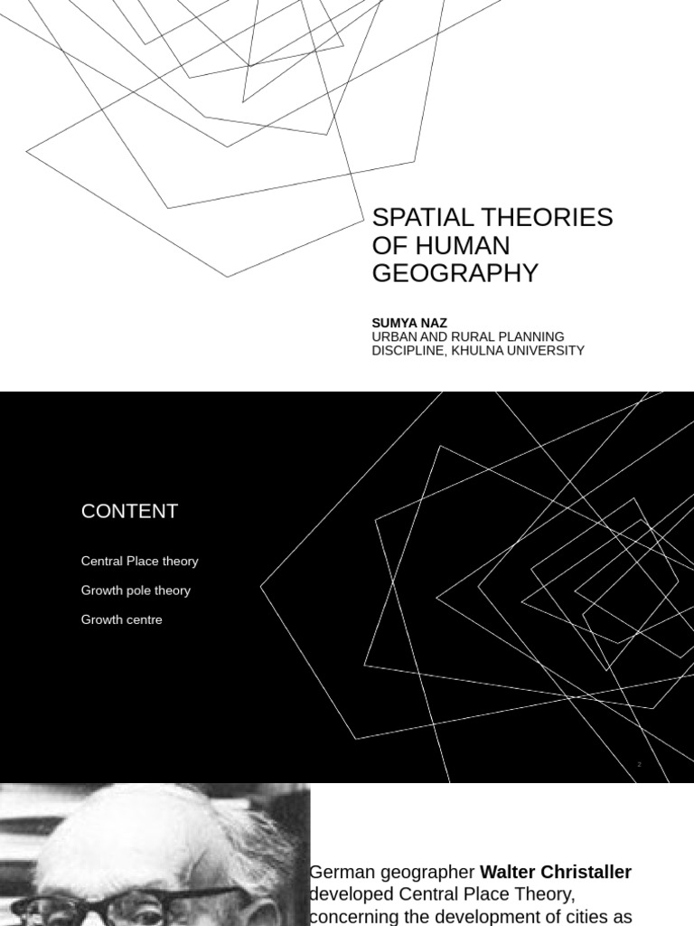 Spatial Theories | PDF | Economics | Economies