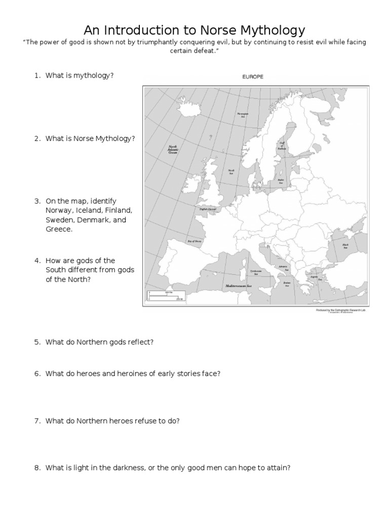 Overview of Norse Mythology Concepts | PDF | Travel