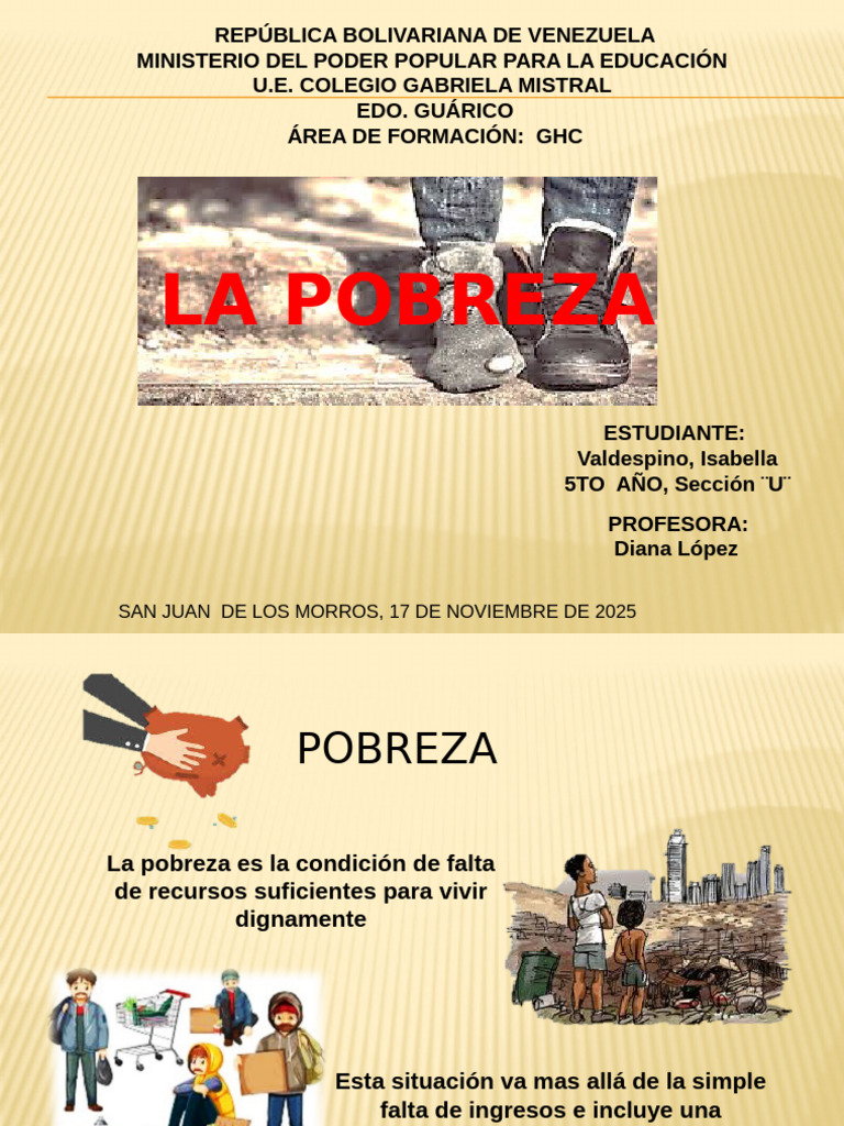 Tipos y Estrategias contra la Pobreza | PDF | Pobreza | Pobreza e ...