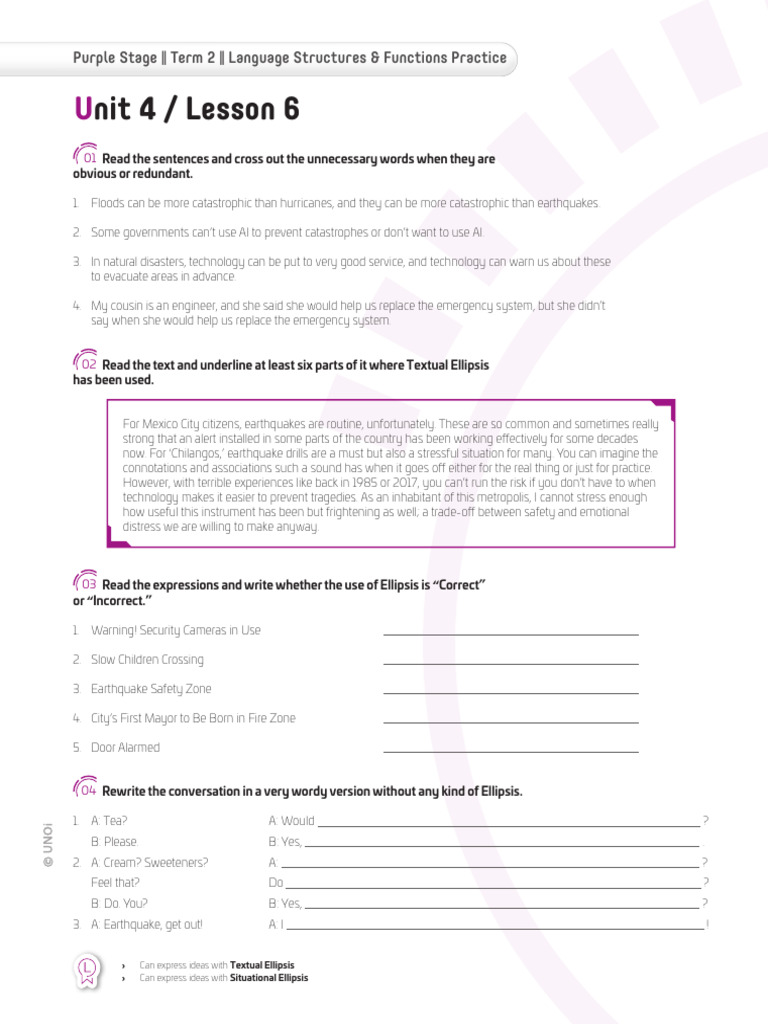 Practice Material - 9th Grade | PDF | Natural Hazards | Disasters