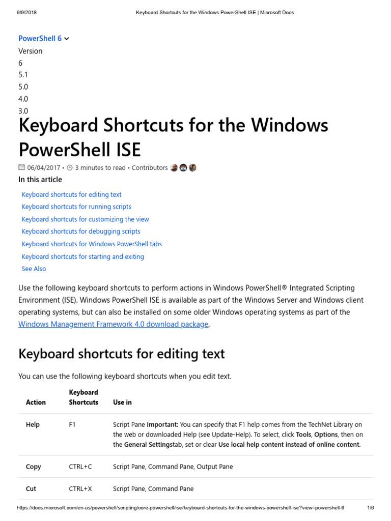 007 Keyboard Shortcuts for the ISE | PDF | Command Line Interface | Microsoft Windows