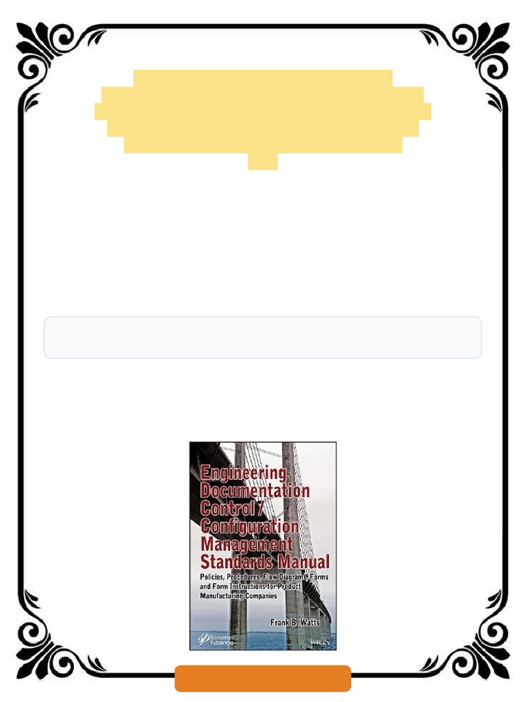 Engineering Documentation Control Configuration Management Standards ...