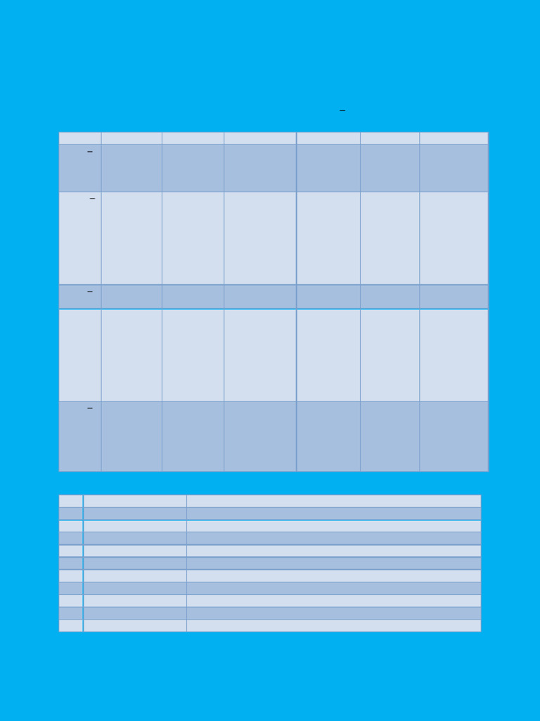 CHO Timetable Year 1 Group 2 | PDF
