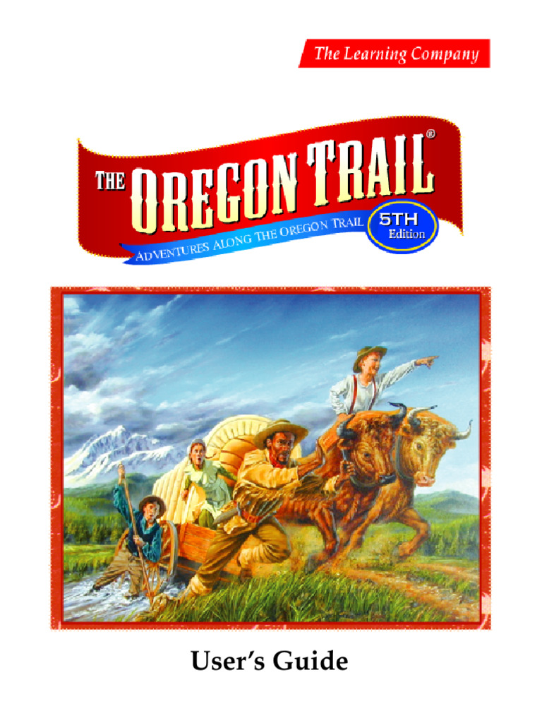 Oregon Trail 5th Edition User Guide | PDF | Microsoft Windows | Menu ...