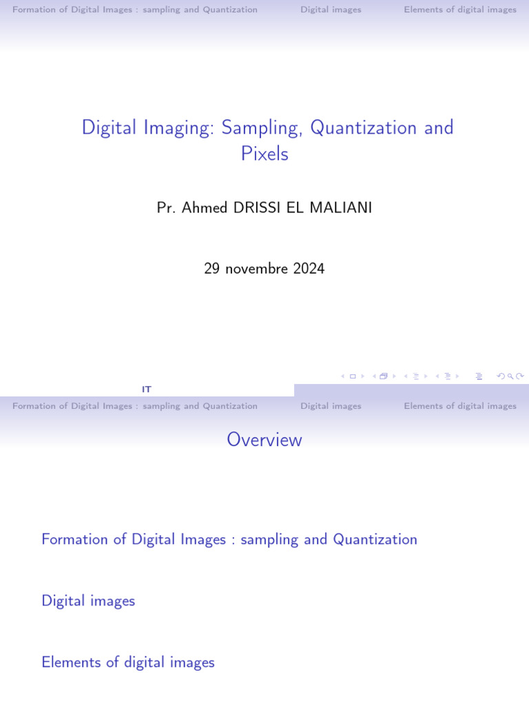 Digital Imaging Sampling Quantization and Pixels | PDF | Digital Image ...