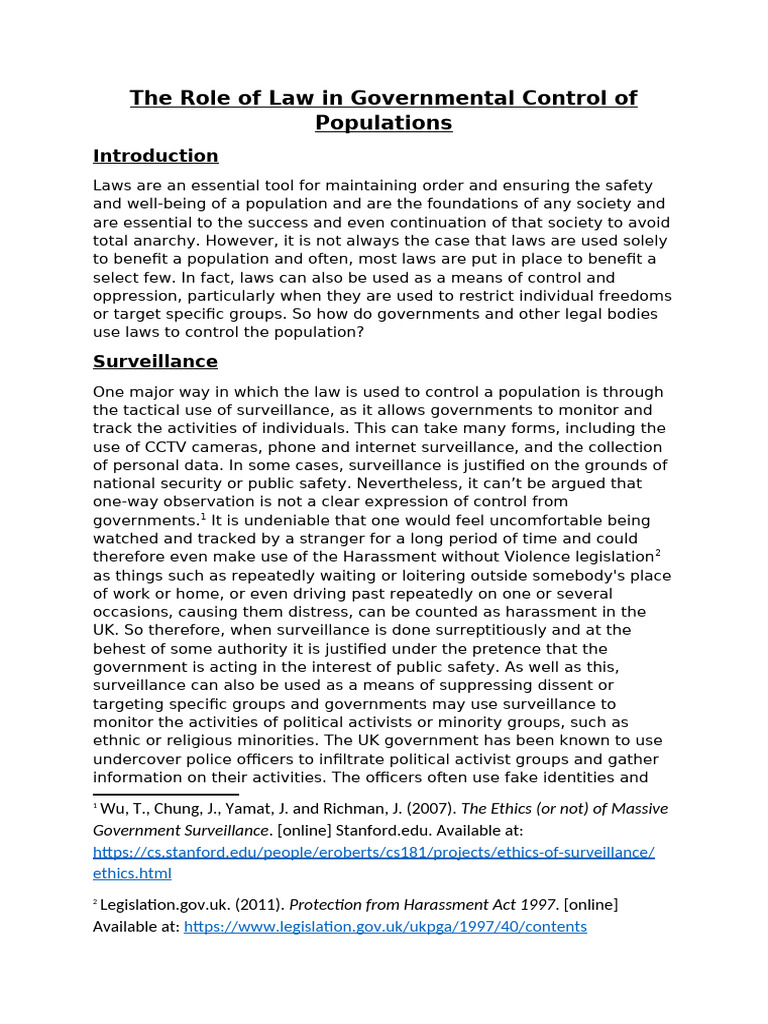Libra Essay | PDF | Surveillance | Freedom Of Speech