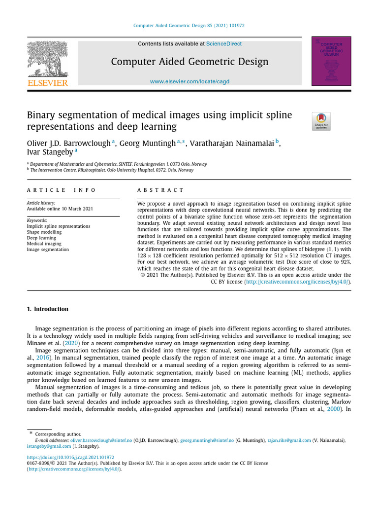 Splice Based Segmentation | PDF | Image Segmentation | Deep Learning