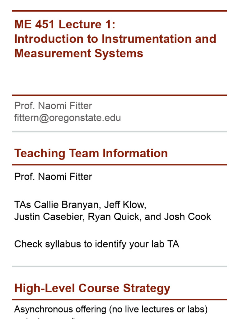 Lecture 1_Course Introduction | PDF | Analog To Digital Converter | Arduino