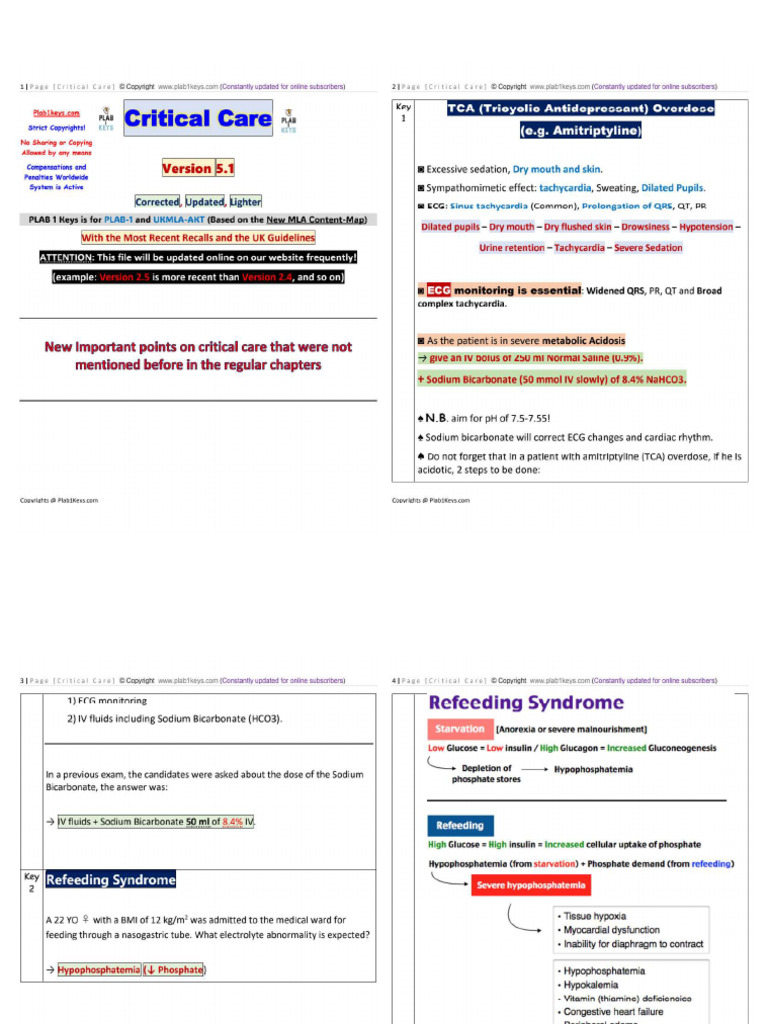 Critical Care | PDF