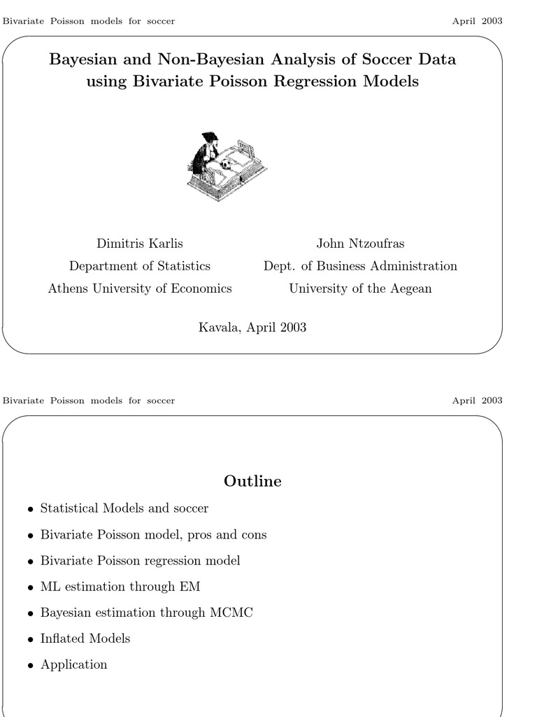 Bivariate Poisson Regression Pdf Poisson Distribution Teaching