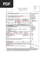 Visa Form France Schengen Revised 040214 | PDF | Travel Visa | Member ...