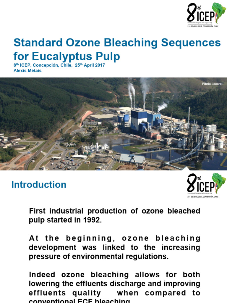 3.5.Bleaching_Ozone | PDF | Ozone | Chemical Process Engineering