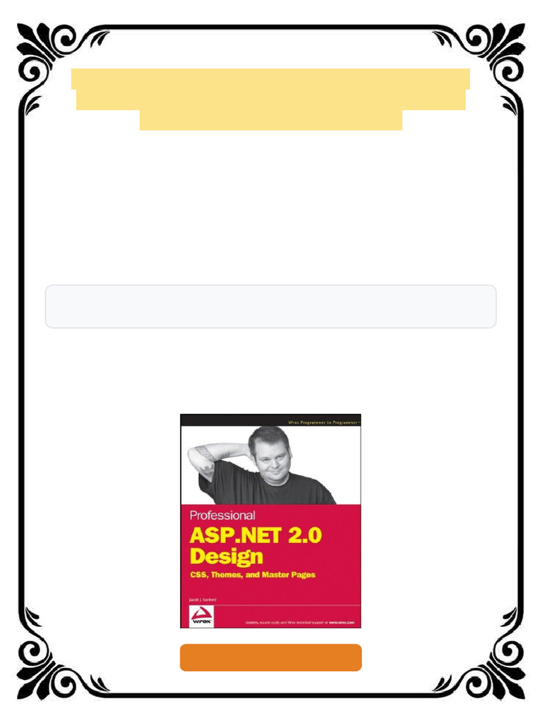 Professional ASP NET 2 0 design CSS themes and master pages Jacob J. Sanford ebook fresh pdf ...
