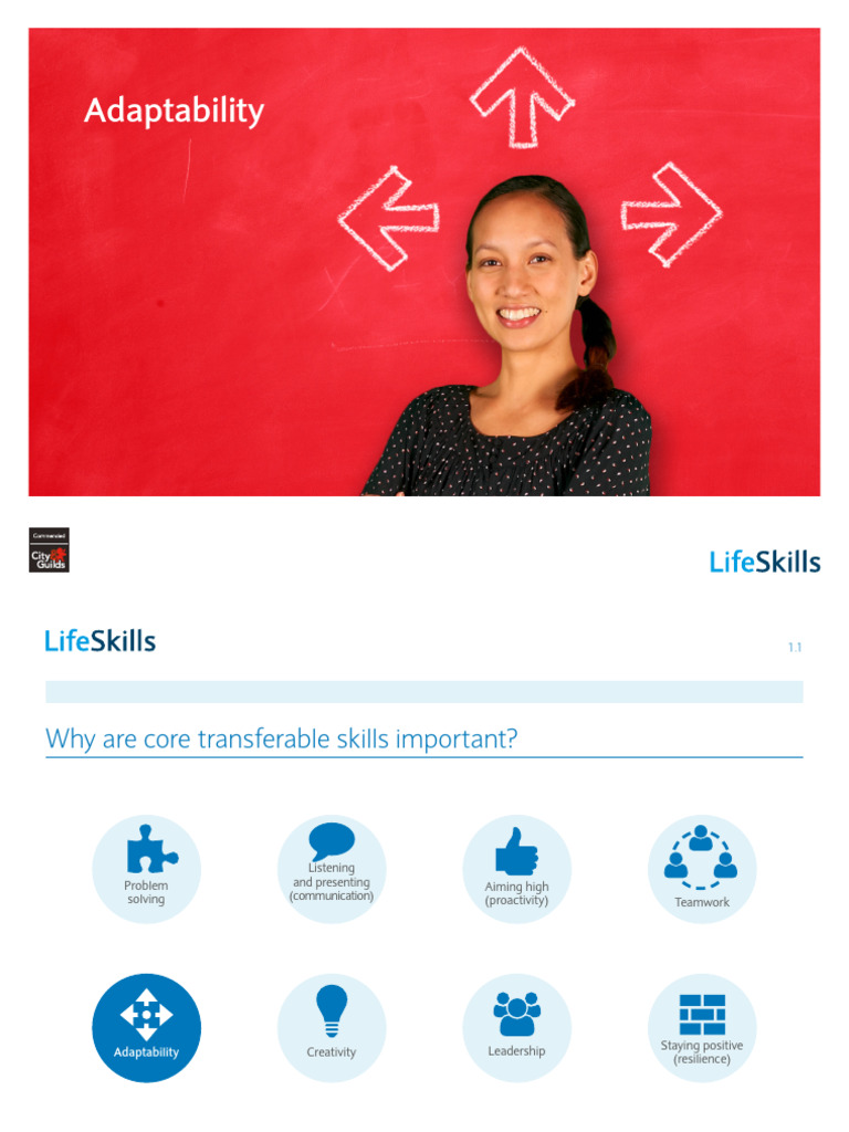 Adaptability Presentation Slides | PDF