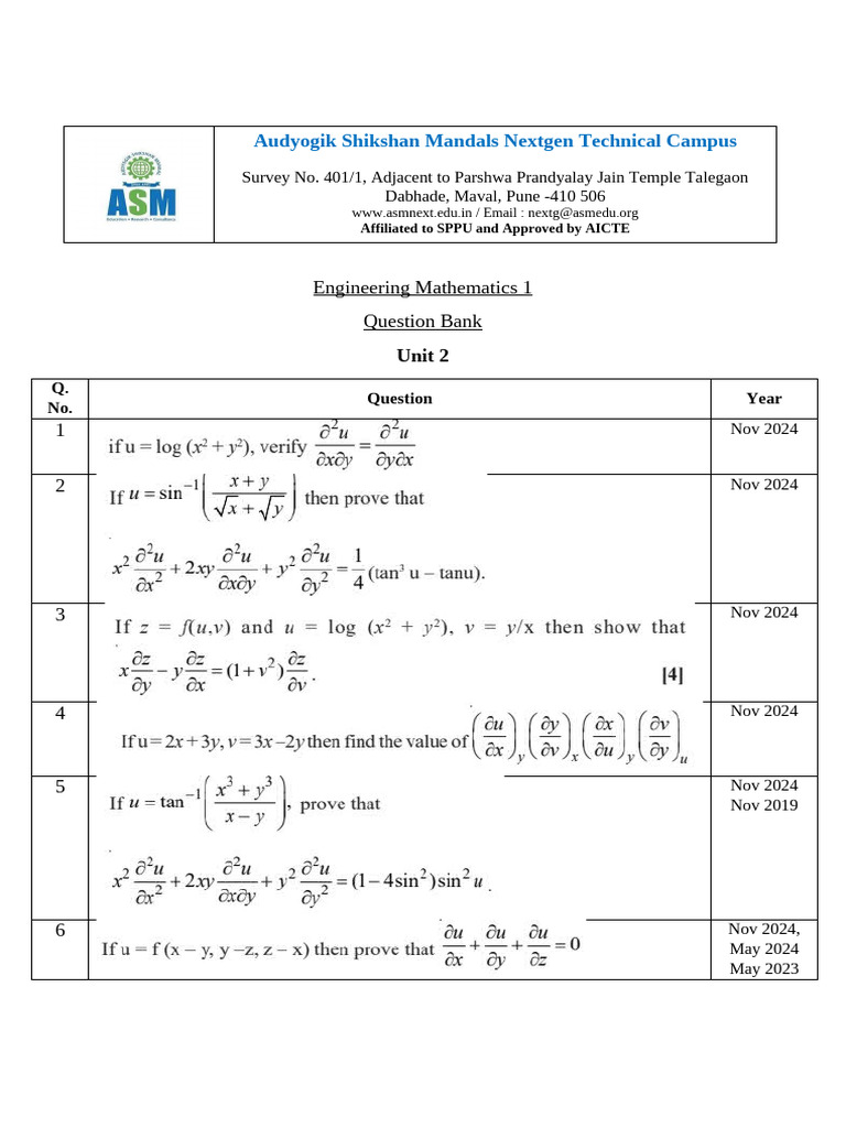 Que Bank Unit 2 | PDF