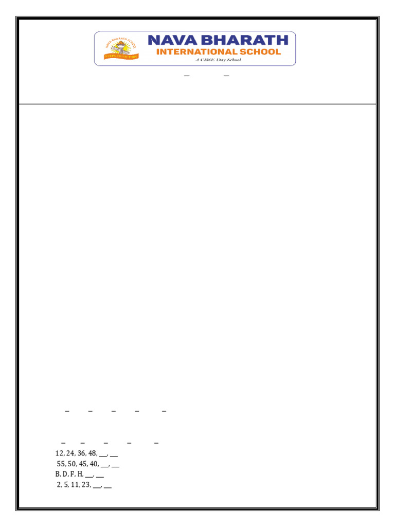 Shapes and Patterns | PDF