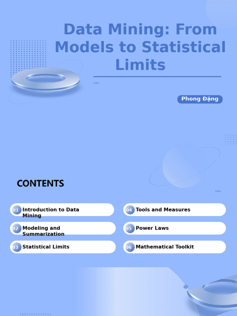 Ch1 Data Mining | PDF | Data Mining | Statistics