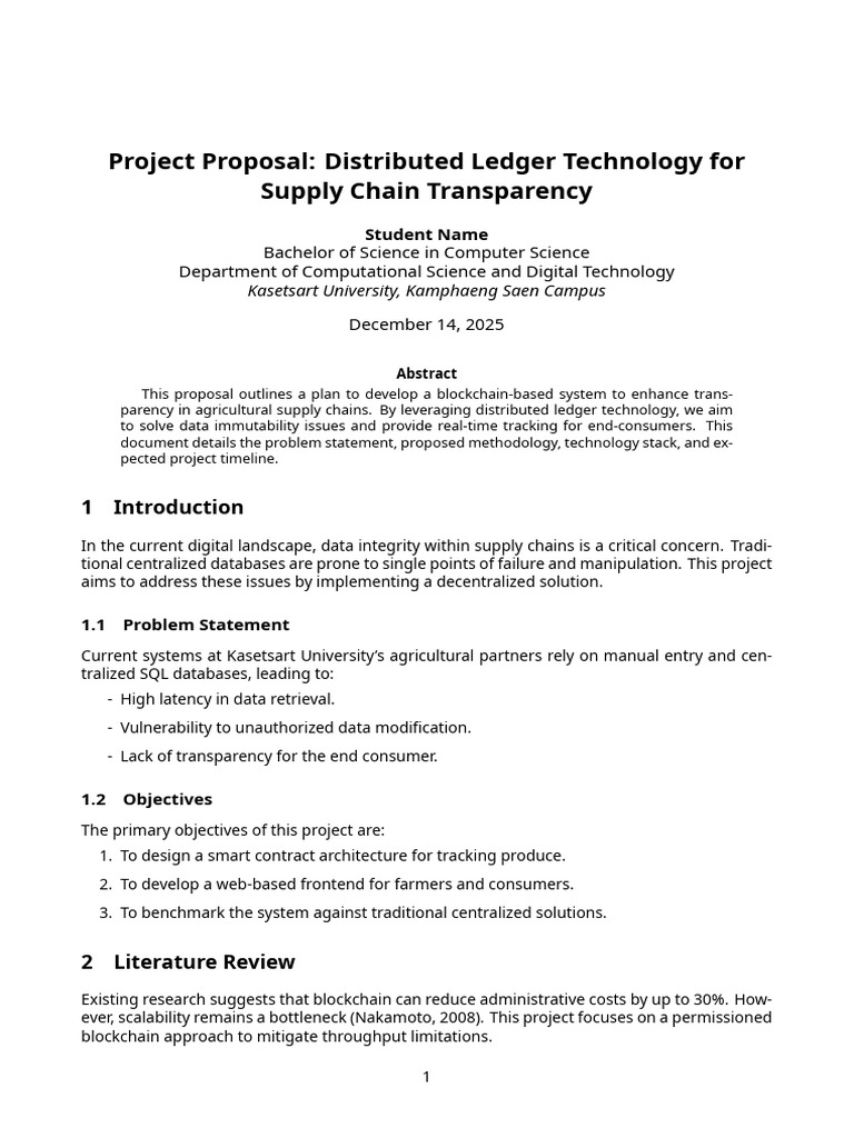 CS Project Proposal | PDF