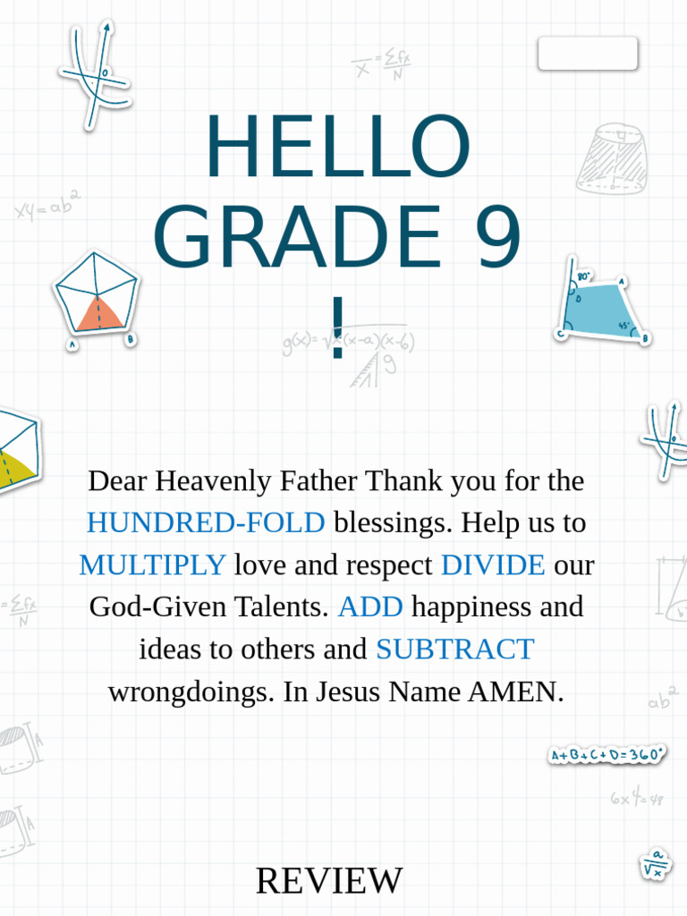 Geometry Mathematics 9th Grade | PDF | Euclid | Mathematics