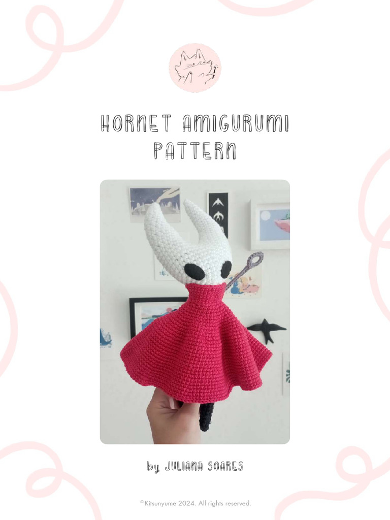 Hornet Amigurumi Pattern | PDF | Crochet | Textile Arts