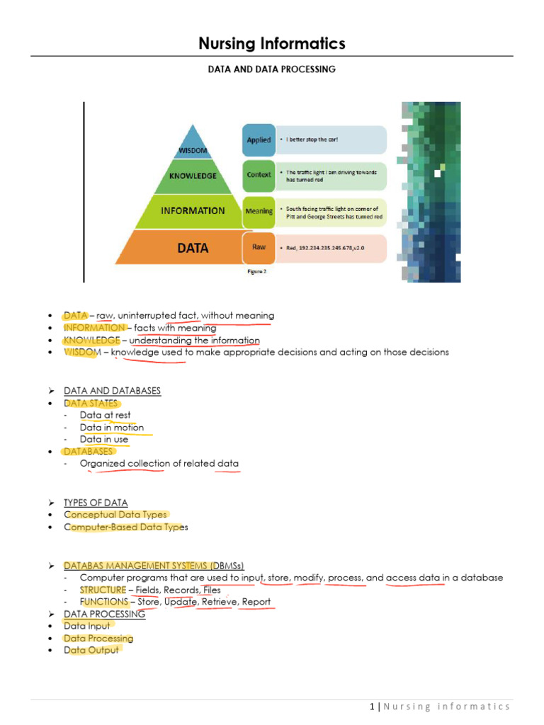 Nursing Informatics | PDF | Databases | Data Mining
