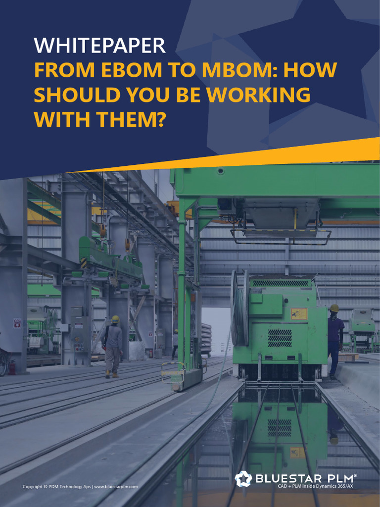 Understanding eBOM and mBOM in PLM | PDF | Product Lifecycle | Computer ...