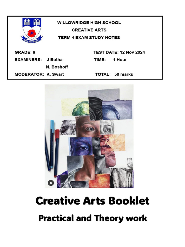 gr9_final_exambook_2024 | PDF | Puppets | Rituals