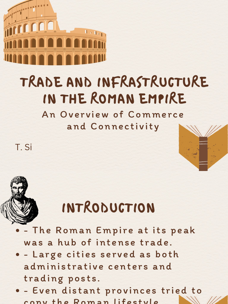 Detailed Roman Trade and Infrastructure.pdf | PDF | Trade | Ancient Rome
