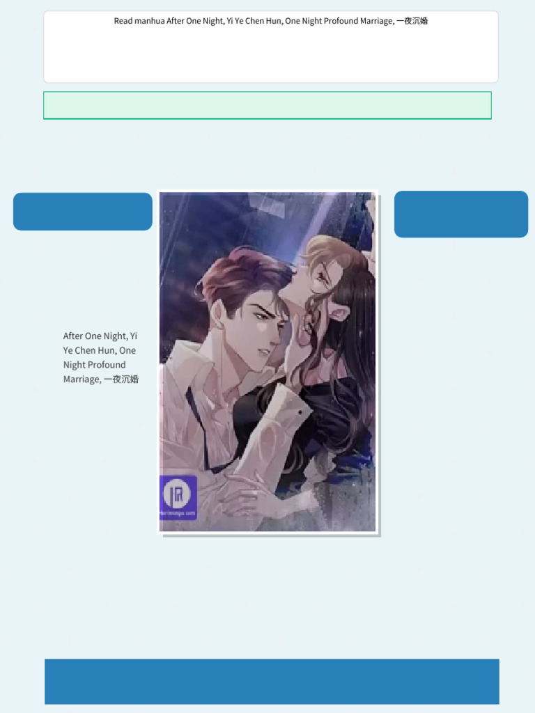 (Manga) After One Night Chapter 48 Educational Manga Access | PDF