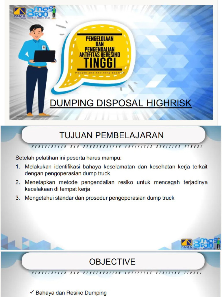 !dumping Disposal High Risk | PDF