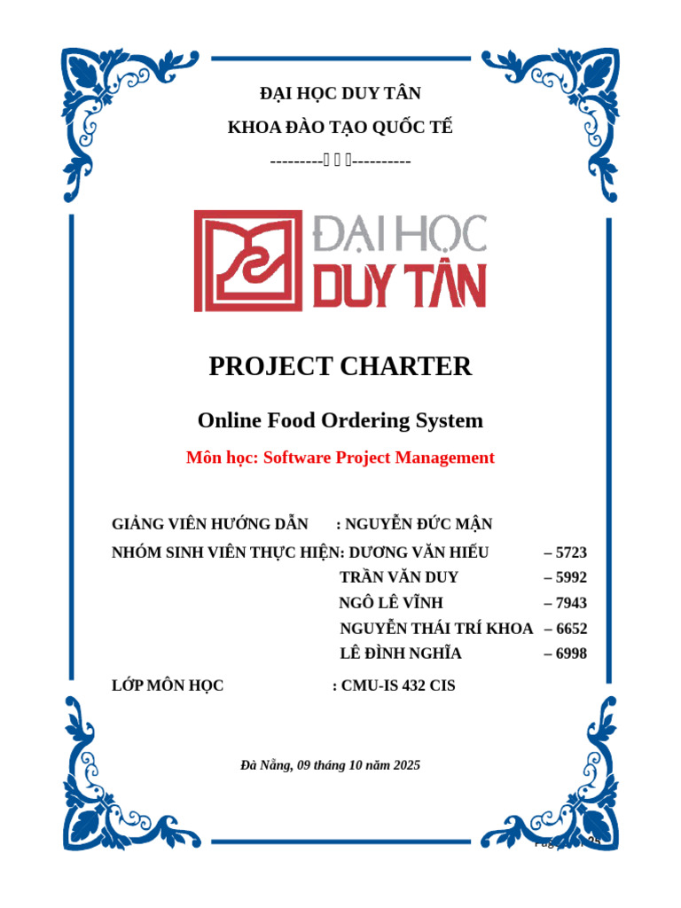 Online Food Ordering System Project | PDF | Information Technology ...