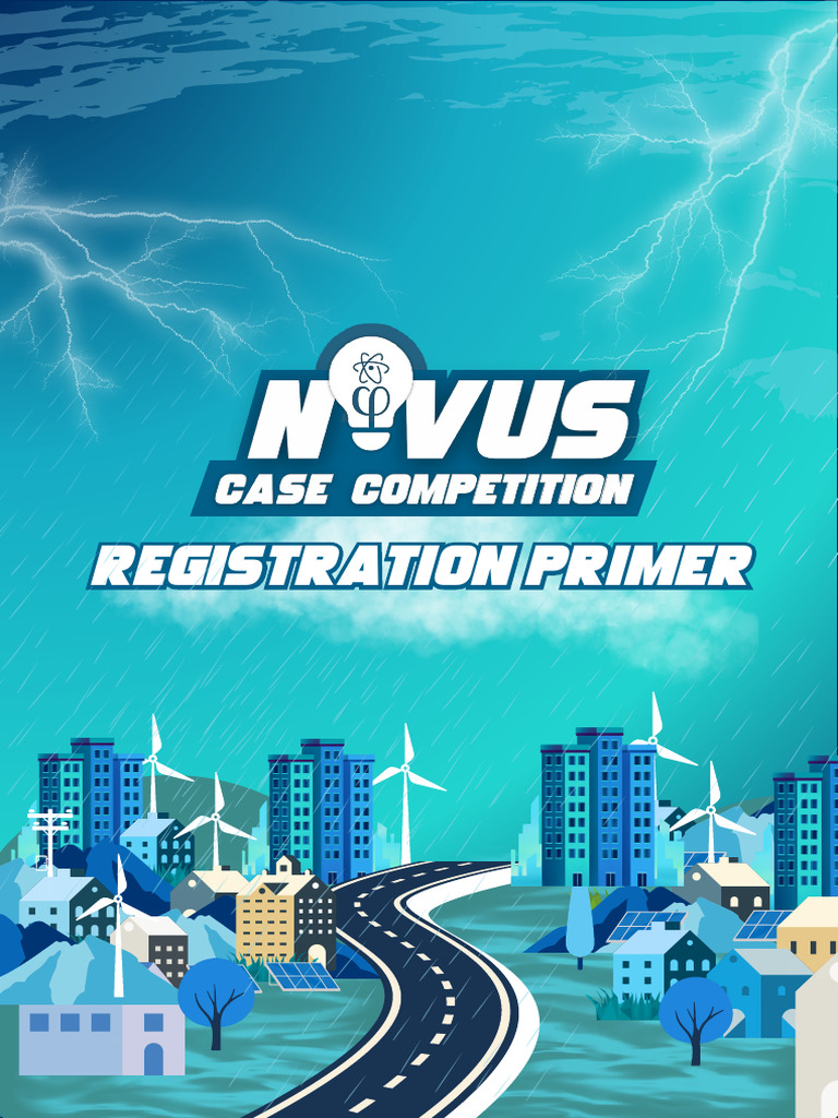 NOVUS Case Competition 2025 - Registration Primer | PDF