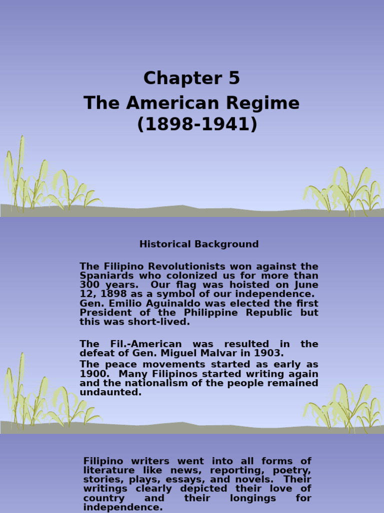 american period new (1) | PDF | Tagalog Language | Philippines