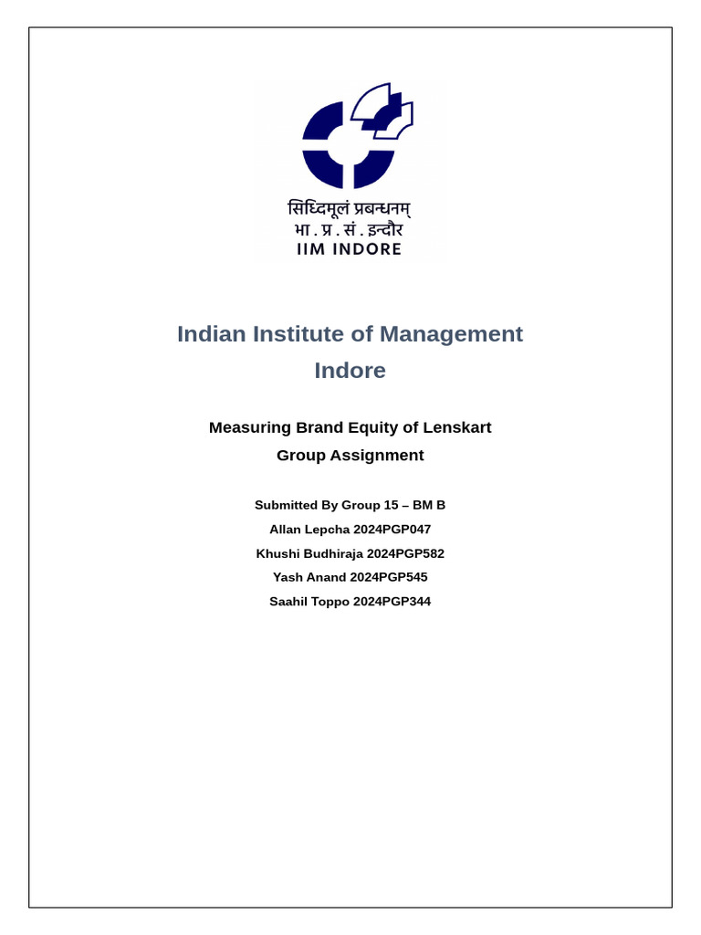 Group 15 - BM - B - Brand Equity | PDF
