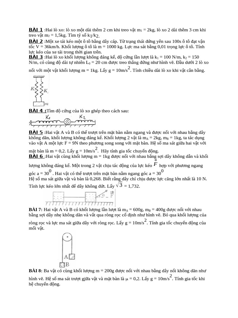 Bai Tap Tu Luan Chuong 2 VL 10.thuvienvatly - Com.e2593.24762 | PDF