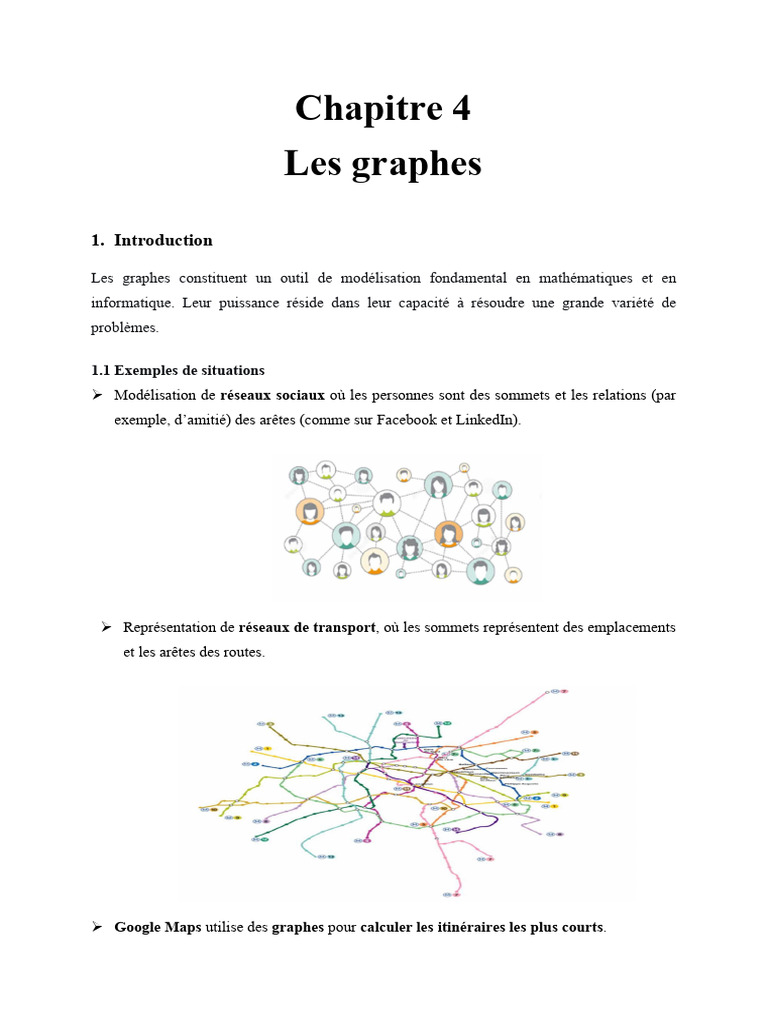 Introduction aux graphes en mathématiques | PDF | Théorie des graphes ...