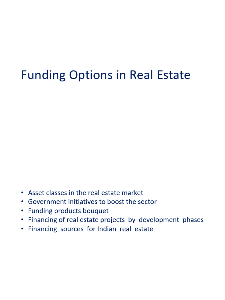 Funding Options | PDF | Private Equity | Equity (Finance)