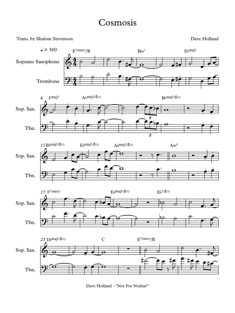 Cosmosis Transcription | PDF