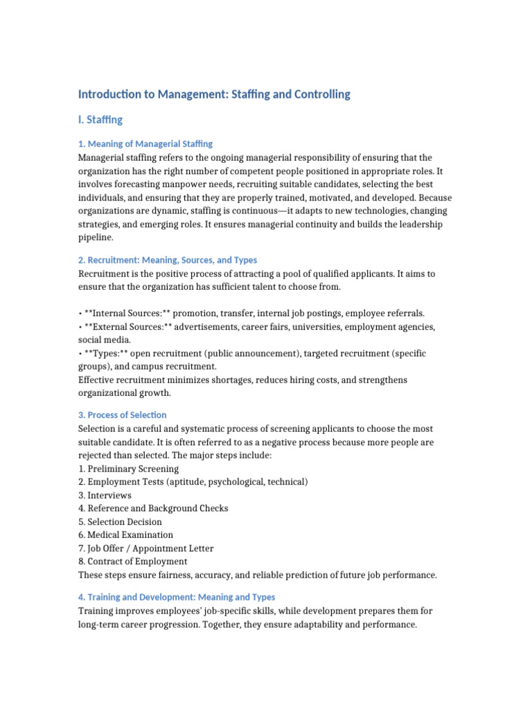 Management Assignment Expanded Version | PDF | Recruitment | Layoff