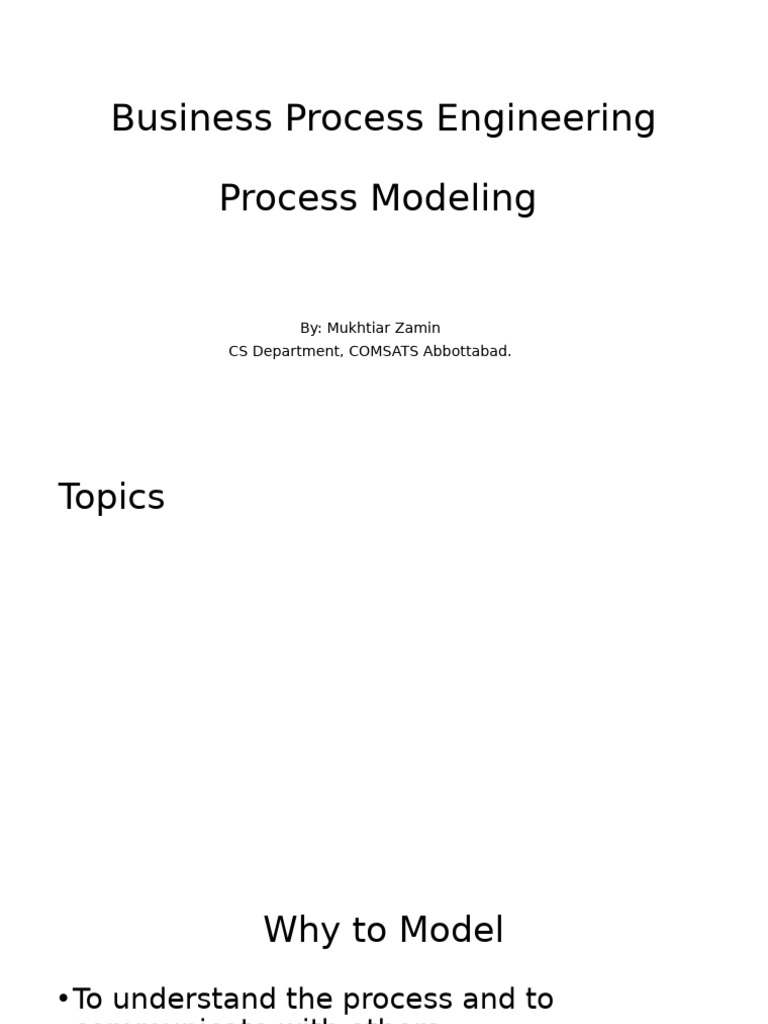 Lecture 5 Process Modeling | PDF | Cognitive Science