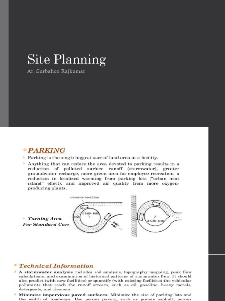 Unit-4 Site Consideration | PDF | Landscape | Gardens