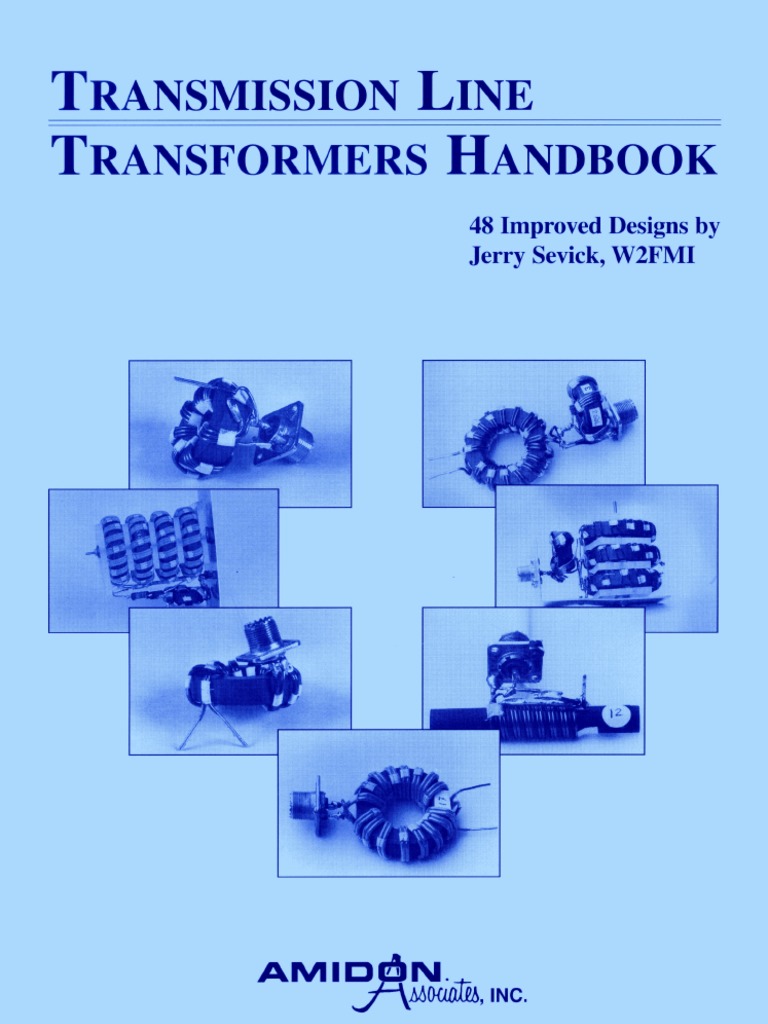 Amidon - Transmission - Line.transformers - Handbook | PDF | Transformer | Inductor